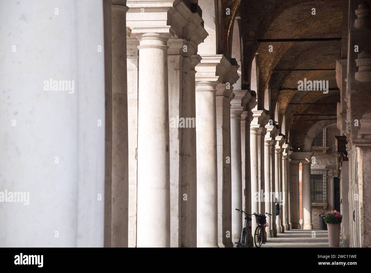 Renaissance Palladian Basilica Palladiana built in XVI century by ...