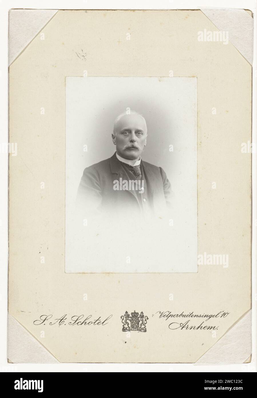 Portrait of Jhr. F.H. Van de Poel, Stephanus Adrianus Schotel, 1900 ...