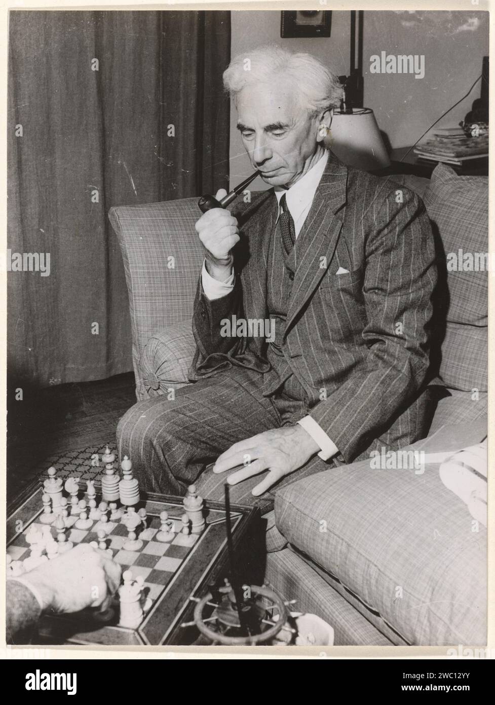 Nobel Prize winner Bertrand Russell, 10-11-1950, Keystone Press Agency ...