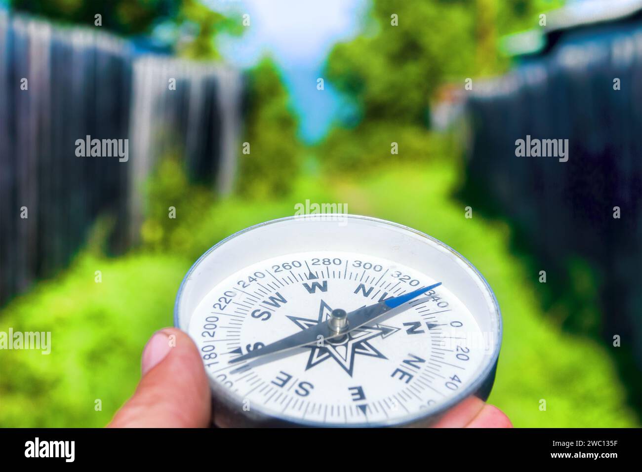 Azimuth finder hi-res stock photography and images - Alamy