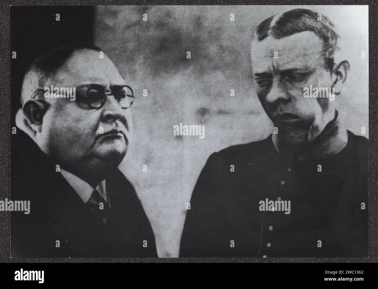 Photo production of a photomechanical imprint of a still from the film ...