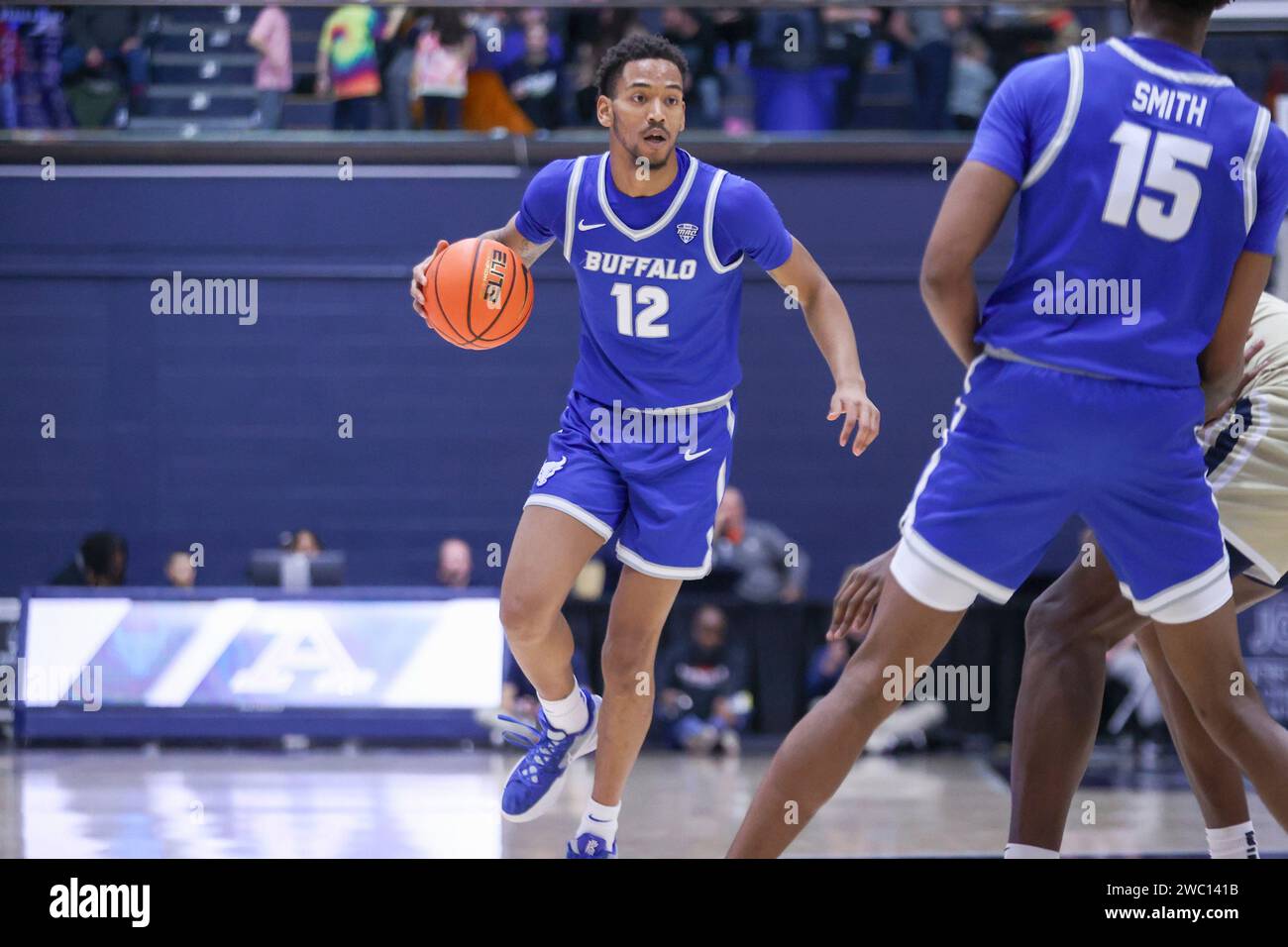 AKRON, OH - JANUARY 12: Buffalo Bulls guard James Graham (12) with the ...