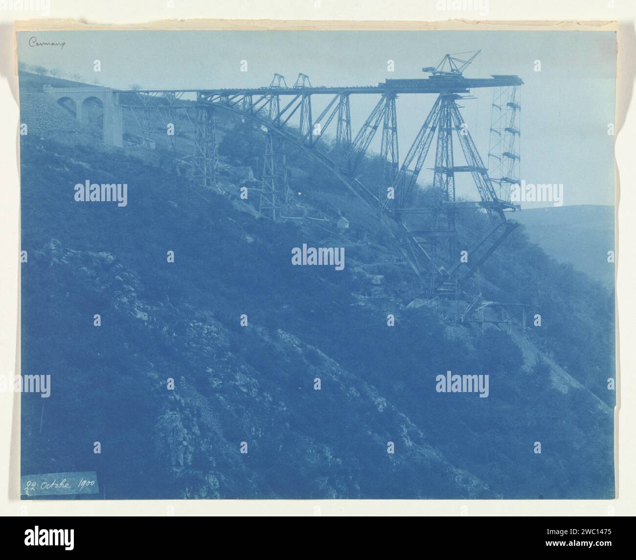 Construction of the Viaur Viaduct in France by the Societé de ...