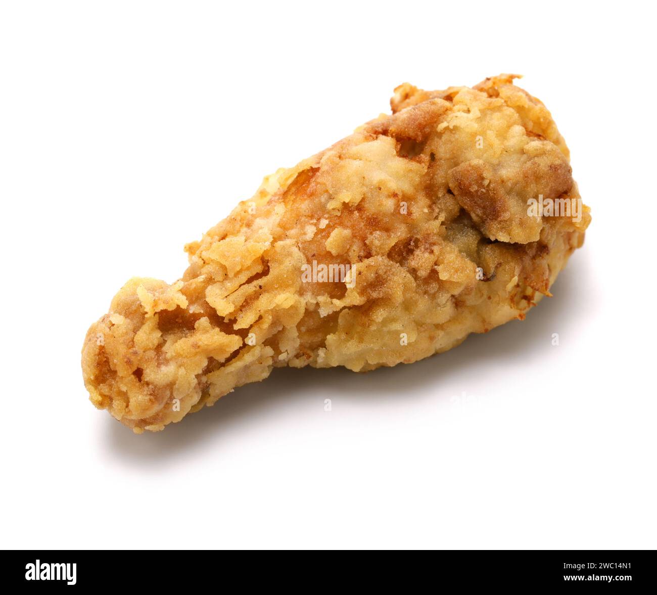 Gluten-free and crispy homemade fried chicken made with rice flour ...