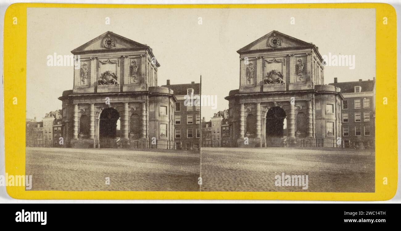 View of the Delftsche Poort in Rotterdam, Anonymous, 1873 - 1890 ...