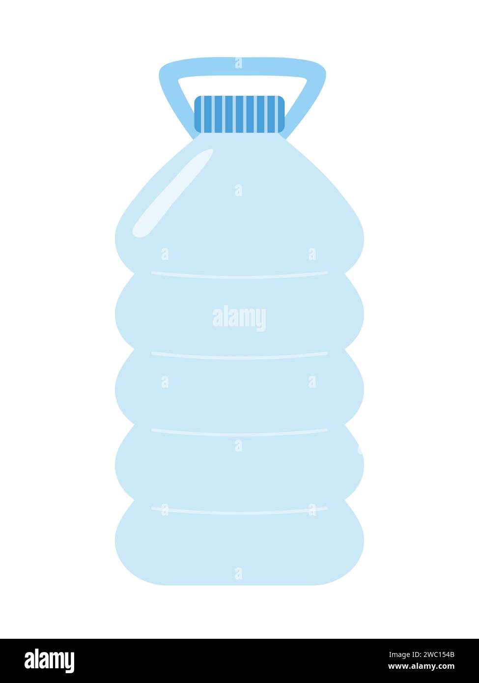 Plastic 5 liters bottle for water Stock Vector Image & Art - Alamy