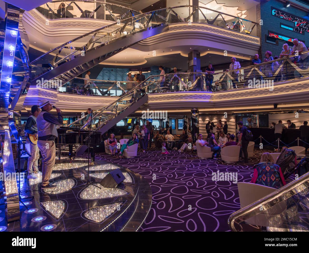 Msc cruise ship interior hi-res stock photography and images - Alamy