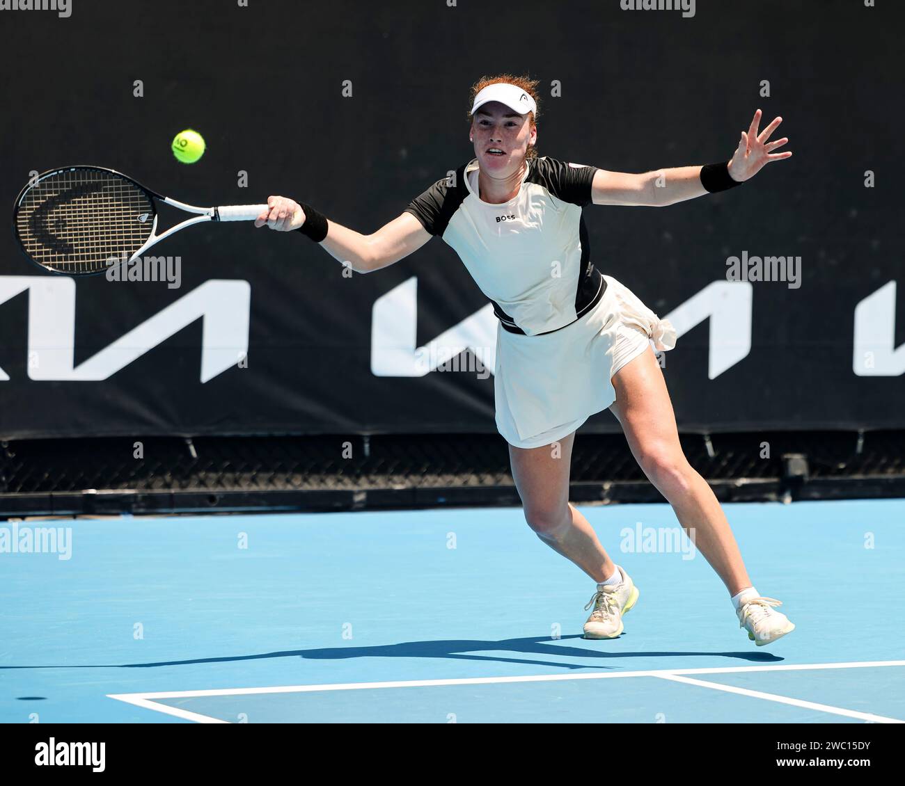 Melbourne, Australia, 13th Jan, 2024. Tennis player Ella Seidel from ...