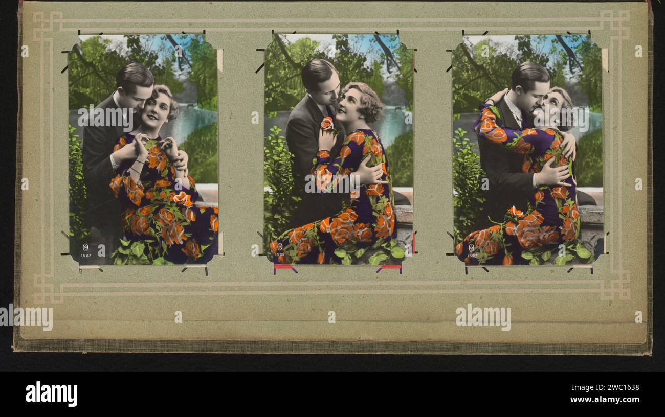 Three portraits of a few loved ones, Unknown, 1900 - 1930 photograph ...