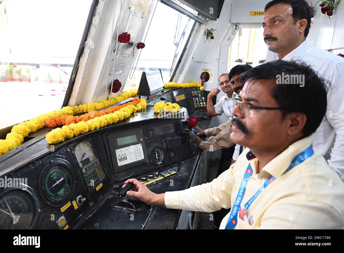 Navi Mumbai, India. 12th Jan, 2024. NAVI MUMBAI, INDIA - JANUARY 12 ...