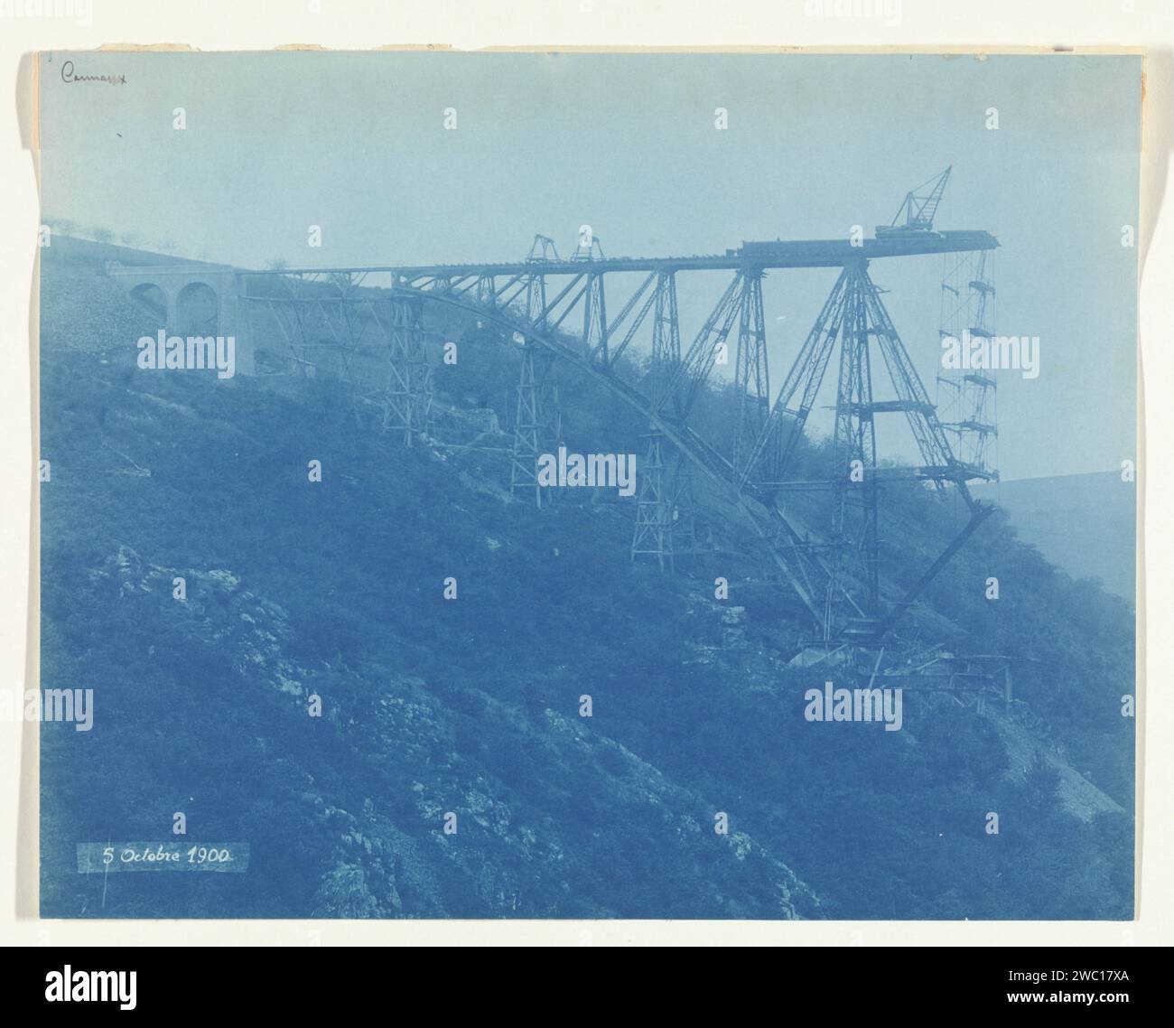 Construction of the Viaur Viaduct in France by the Societé de ...