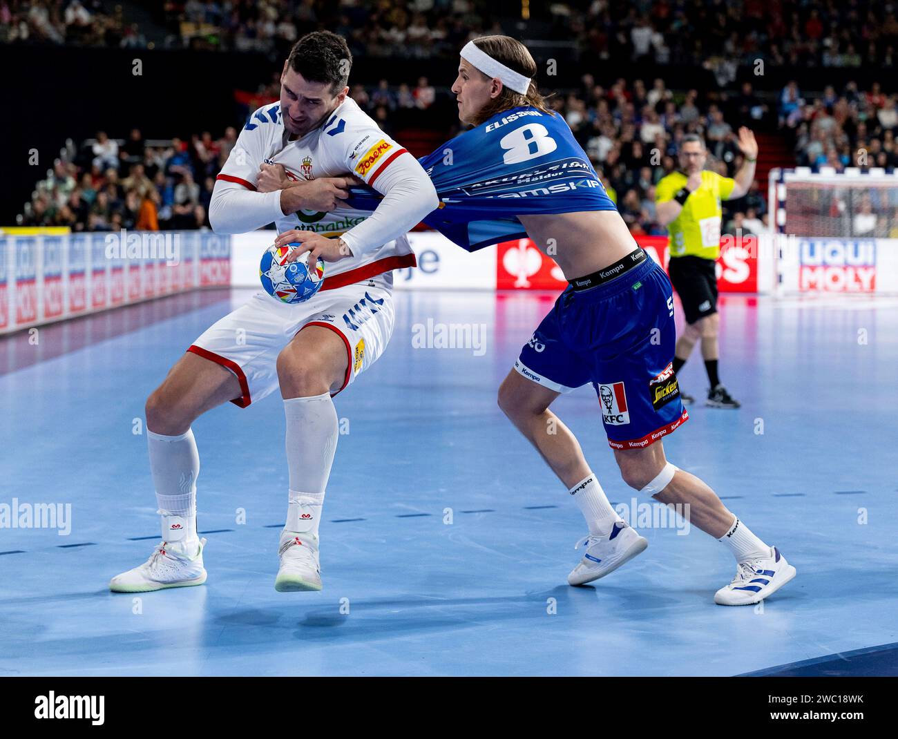 Muenchen, Deutschland. 12th Jan, 2024. Predrag Vejin (Serbien/Serbia ...