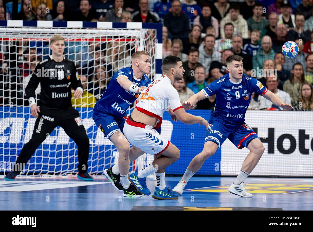 Muenchen, Deutschland. 12th Jan, 2024. Milos Kos (Serbien/Serbia, #5 ...