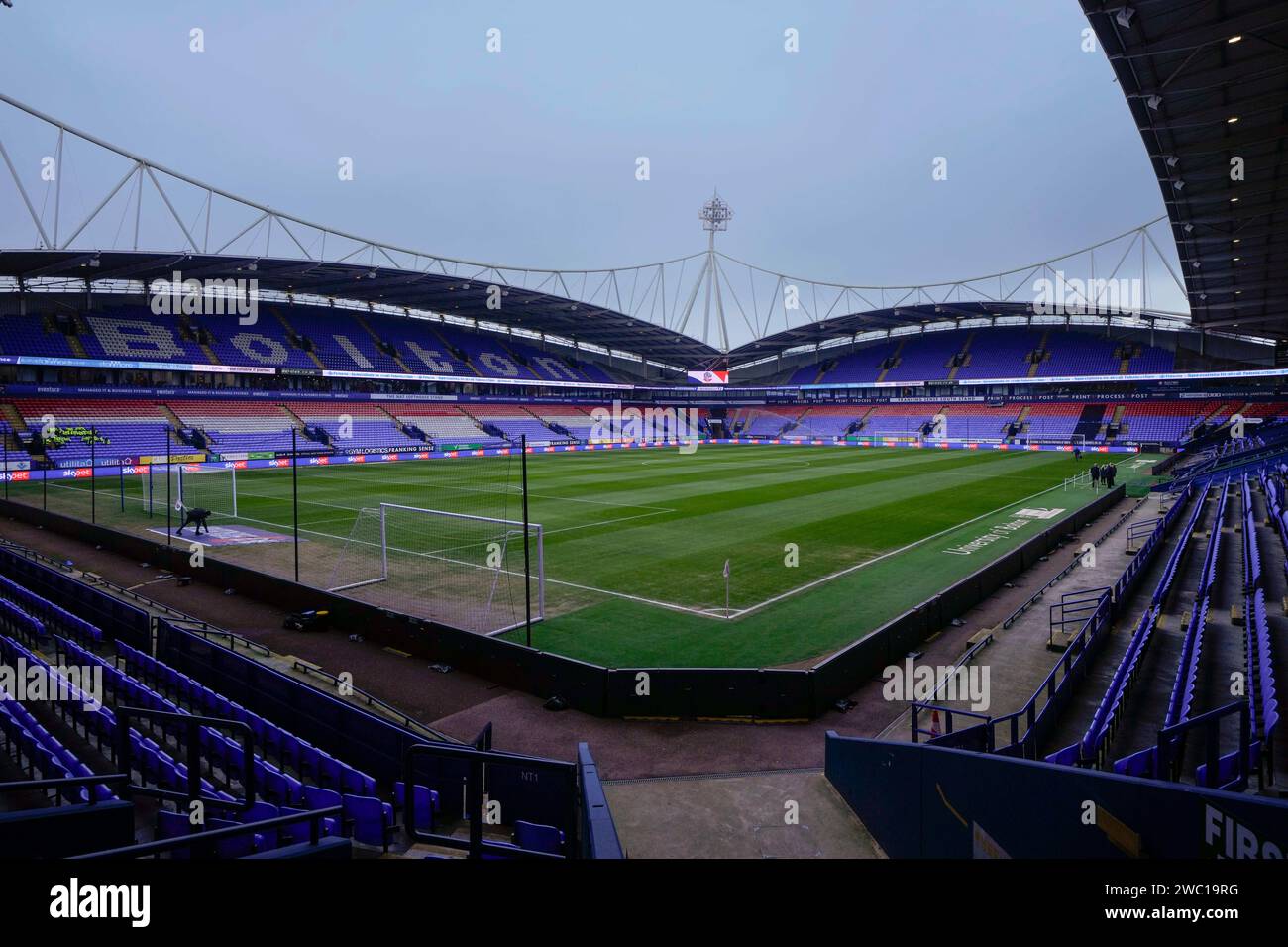 A general view of the Toughsheet Community Stadium, home of Bolton ...
