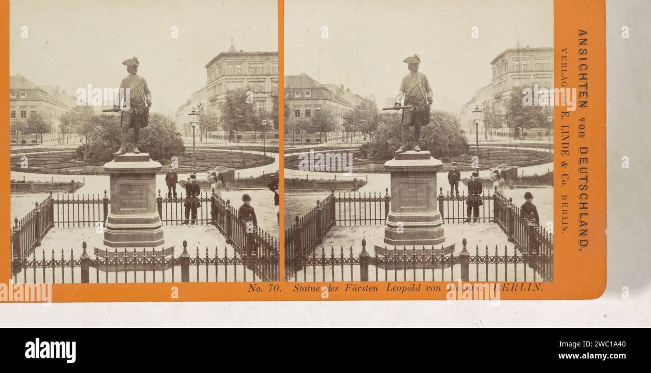 Statue of Leopold I of Anhalt -Dessau on Zietenplatz, Berlin, Johann ...