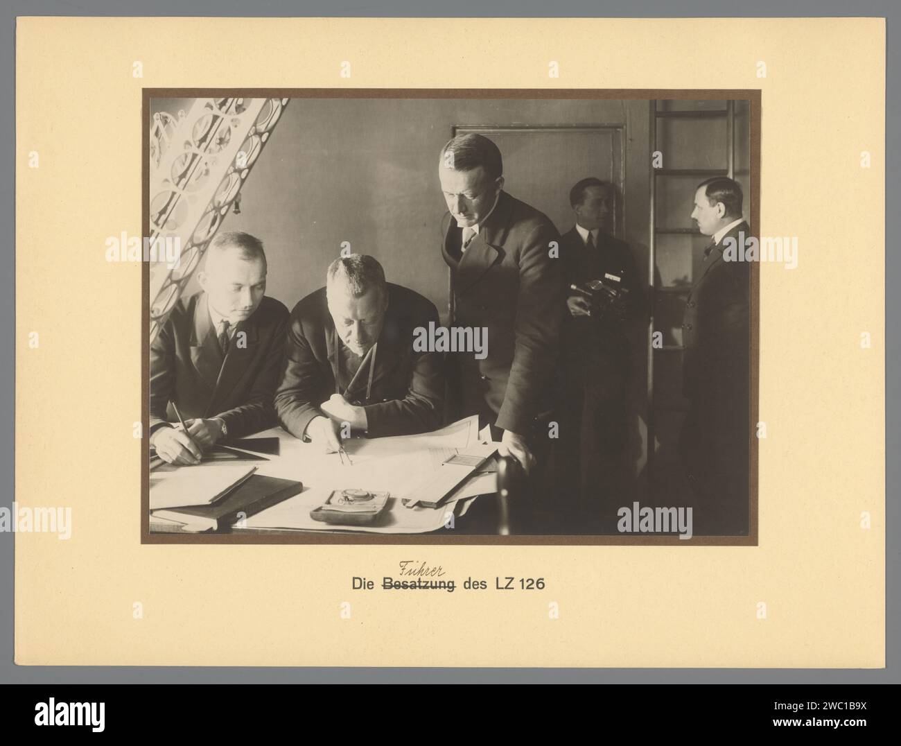 Group portrait of the leading team, Anonymous, 1924 photograph Group portrait of the leading ...