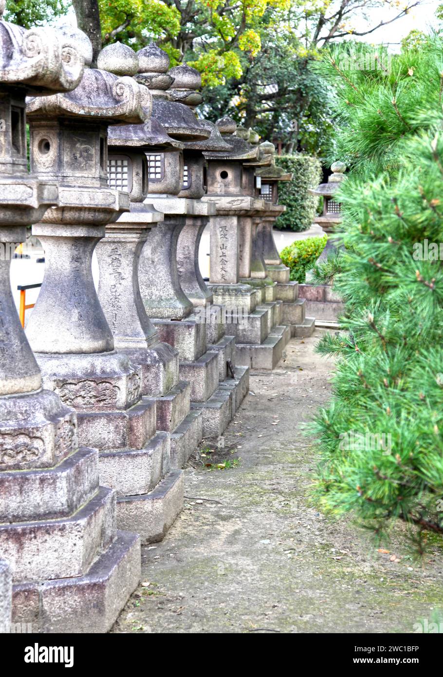 Sumiyoshi Taisha Grand Shrine in Osaka, Japan Stock Photo - Alamy
