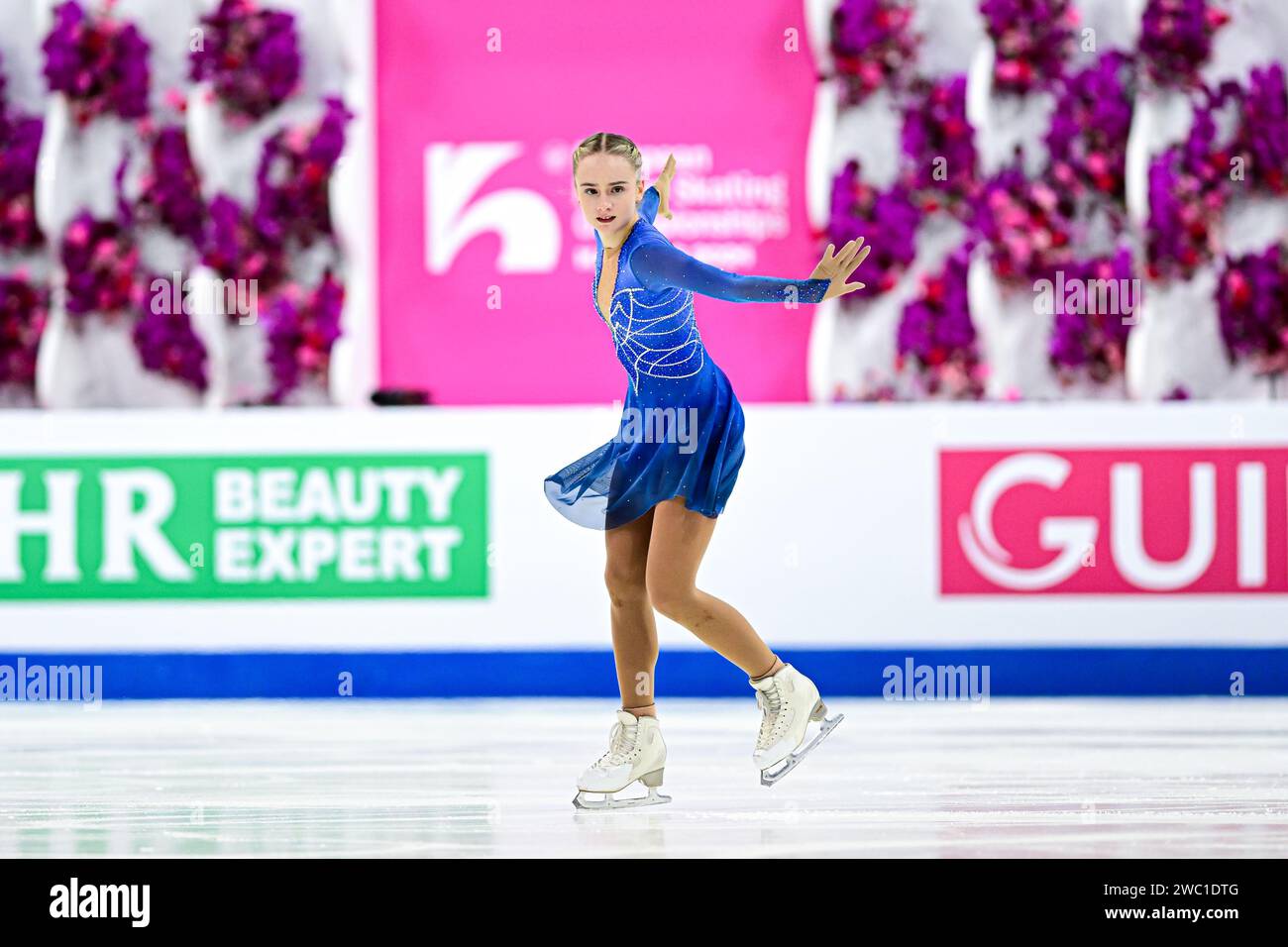Barbora VRANKOVA (CZE), during Women Free Skating, at the ISU European ...