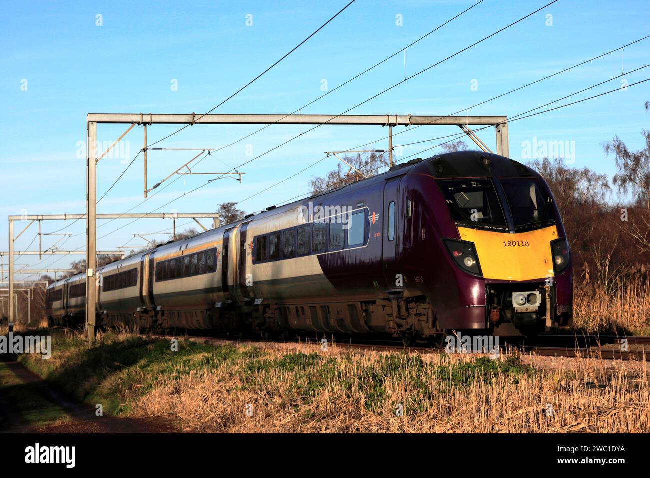 180110 Zephyr class train, Grand Central Trains, East Coast Main Line ...