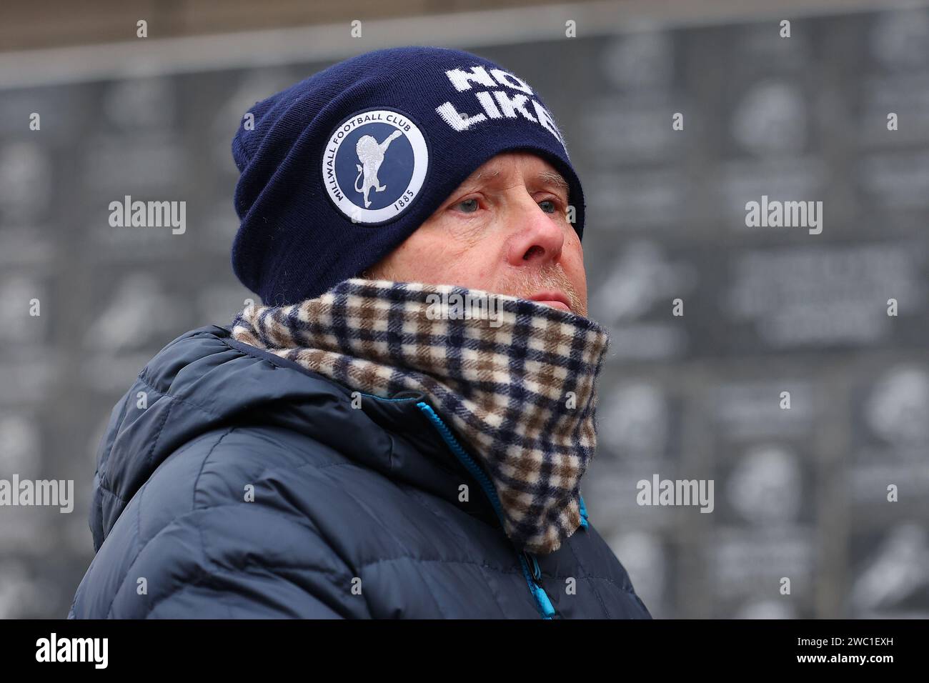 The Den, Bermondsey, London, UK. 13th Jan, 2024. EFL Championship ...