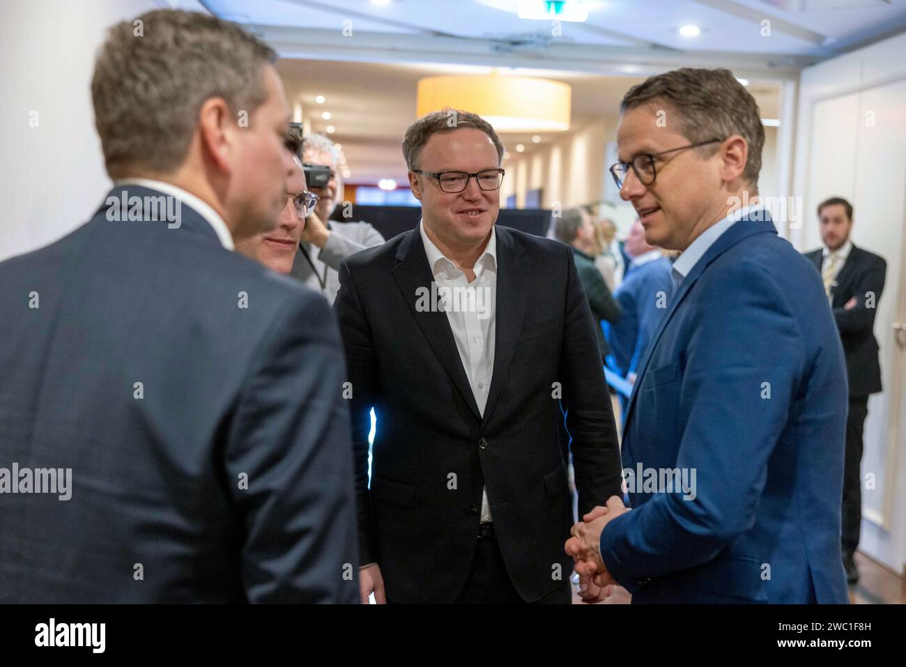 Heidelberg, Germany. 13th Jan, 2024. Thuringia's CDU Chairman Mario ...