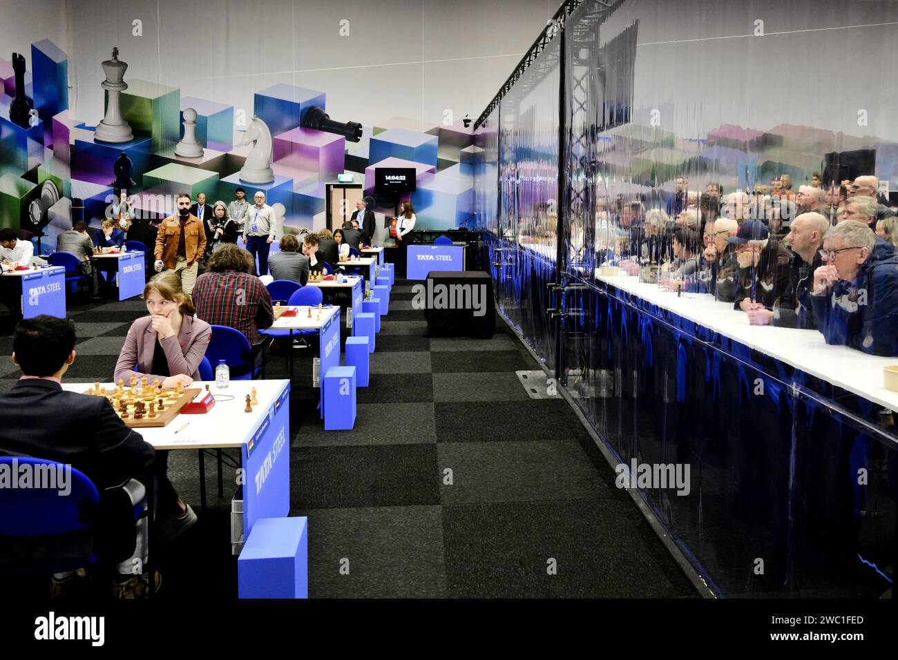 Tatasteelchess tournament hi-res stock photography and images - Alamy