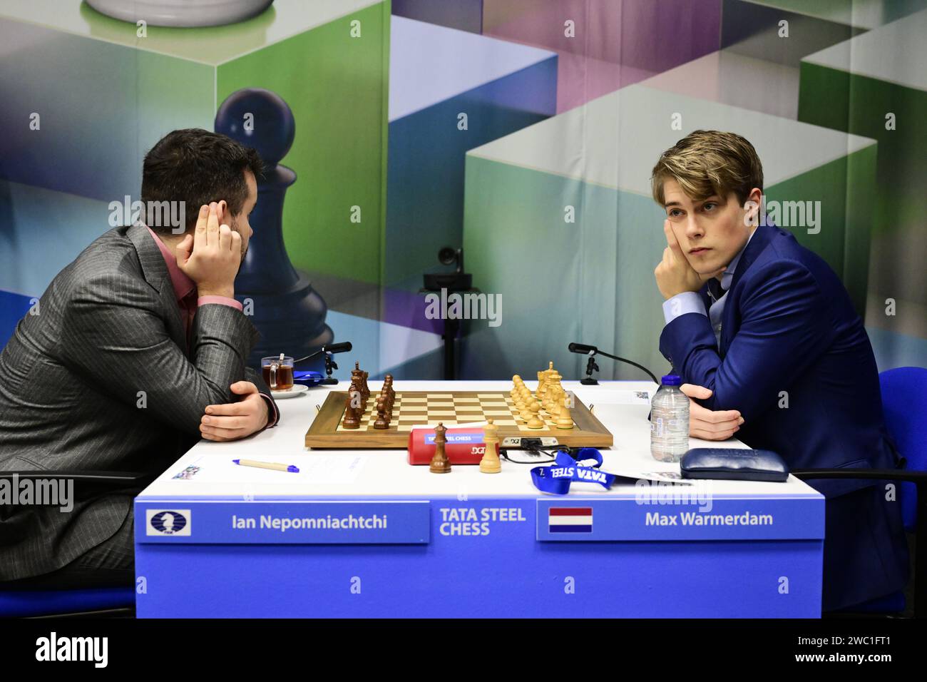 Tatasteelchess tournament hi-res stock photography and images - Alamy