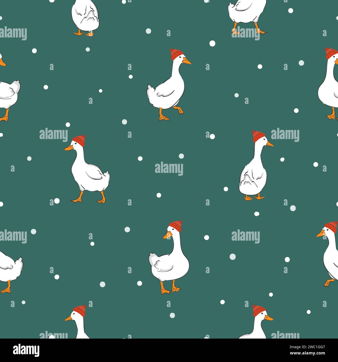 Snow goose blue geese Stock Vector Images - Alamy