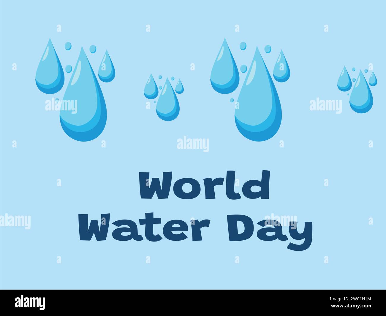 Water drop world Stock Vector Images - Alamy