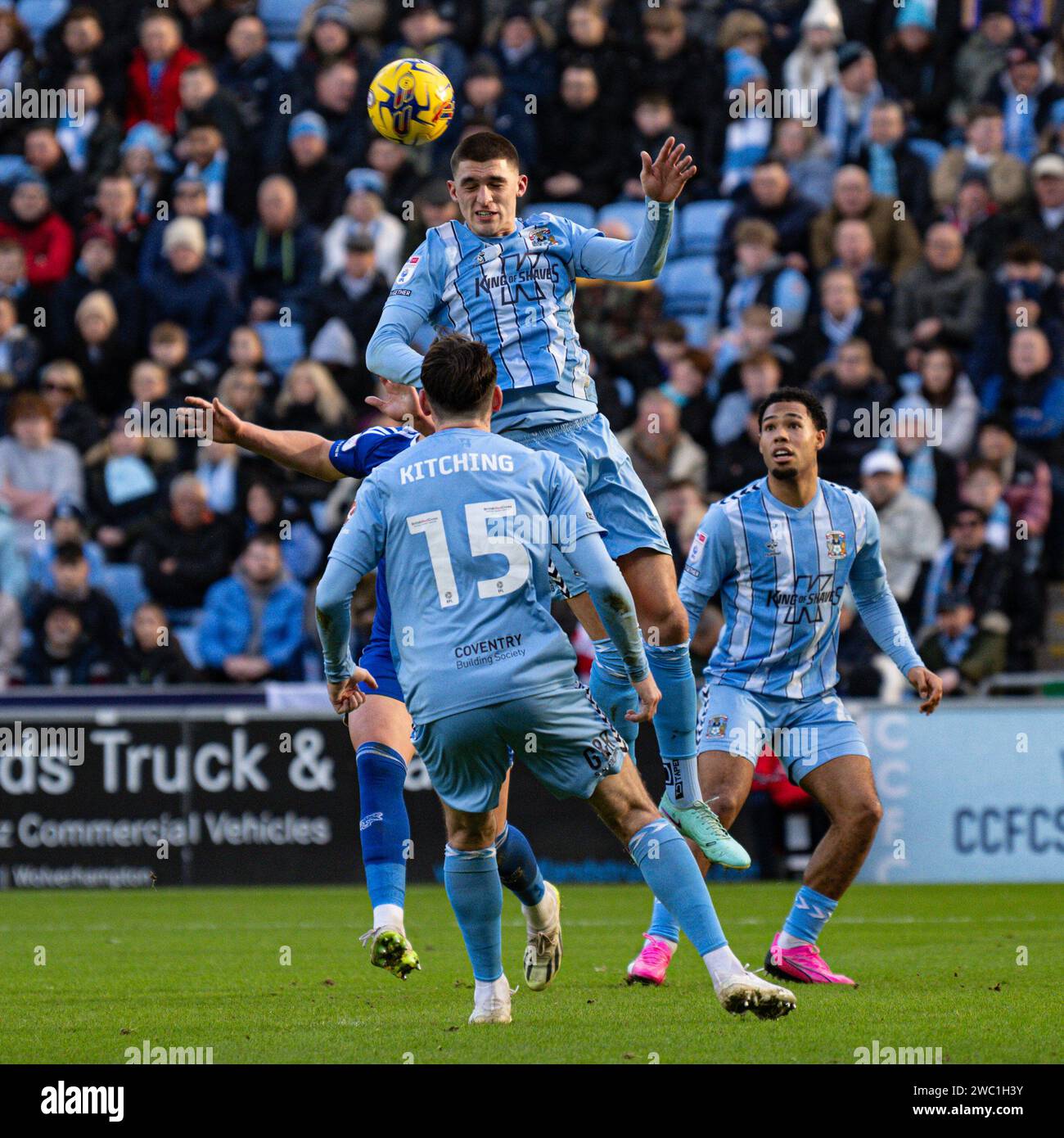 13th January 2024; Coventry Building Society Arena, Coventry, England ...