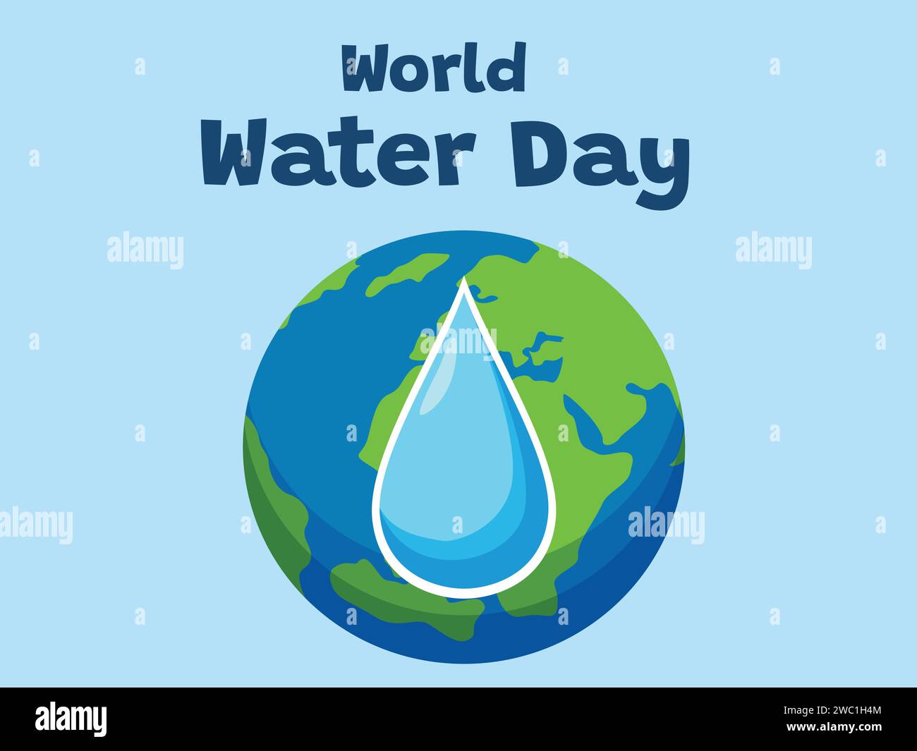 World water day Stock Vector Images - Alamy