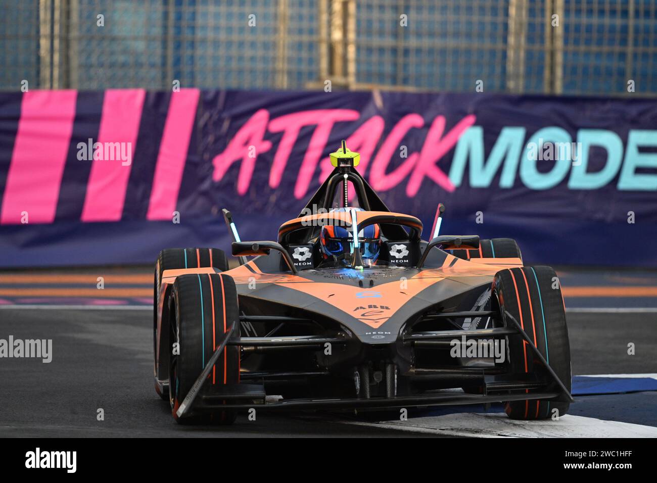 Jake Hughes, NEOM McLaren Formula E Team, e-4ORCE 04 during the Formula ...