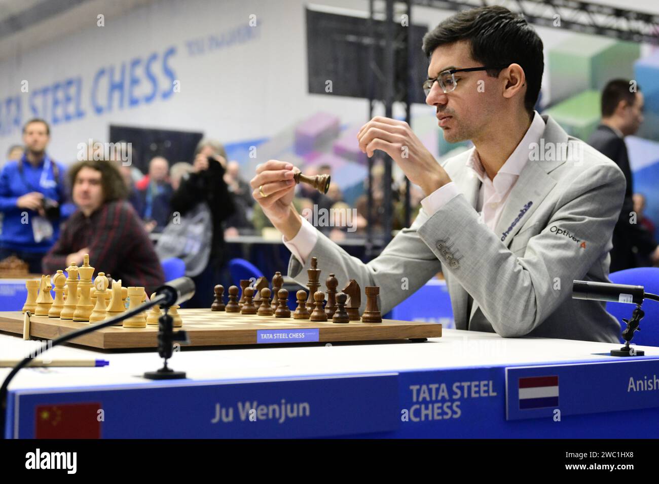 Tatasteelchess tournament hi-res stock photography and images - Alamy