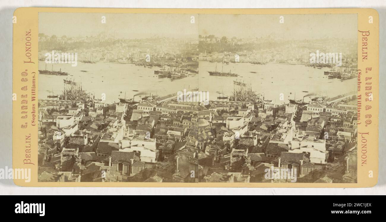 View of Istanbul, Anonymous, E. Linde & Co. (Sophus Williams), 1873 ...