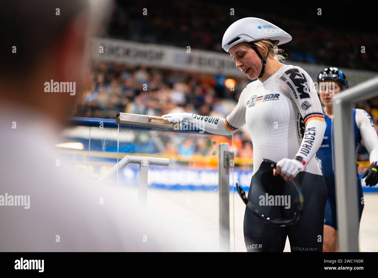 Bronze im Sprint: Emma Hinze (GER), UEC Track Cycling European ...