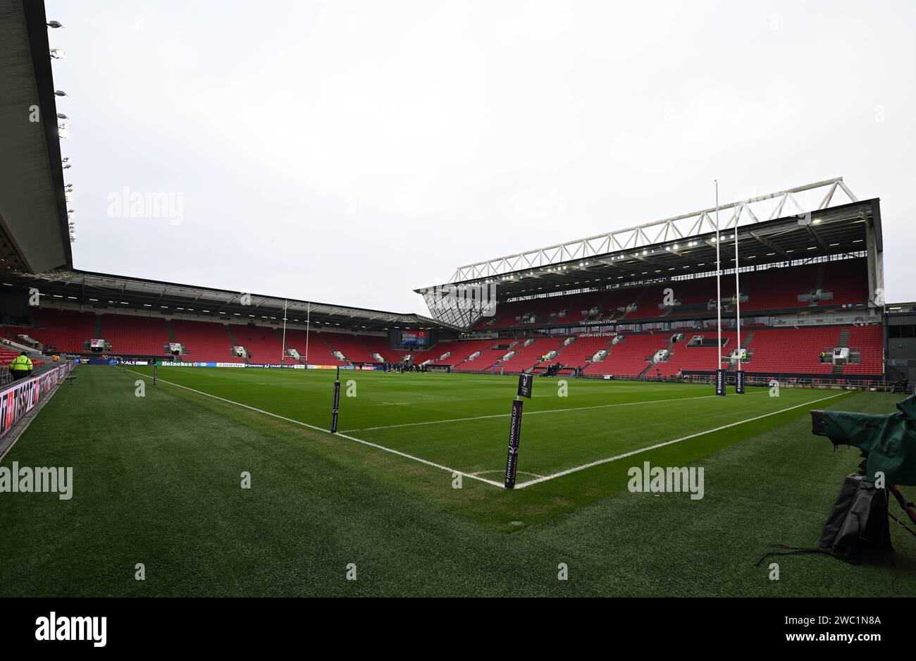 Ashton Gate, Bristol, UK. 13th Jan, 2024. Investec Champions Cup Rugby ...