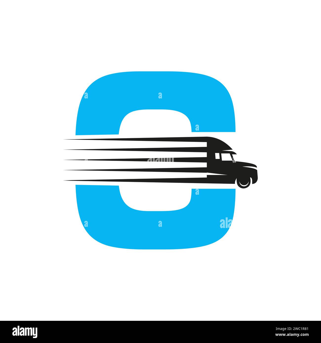 Letter c shipping container logo hi-res stock photography and images ...