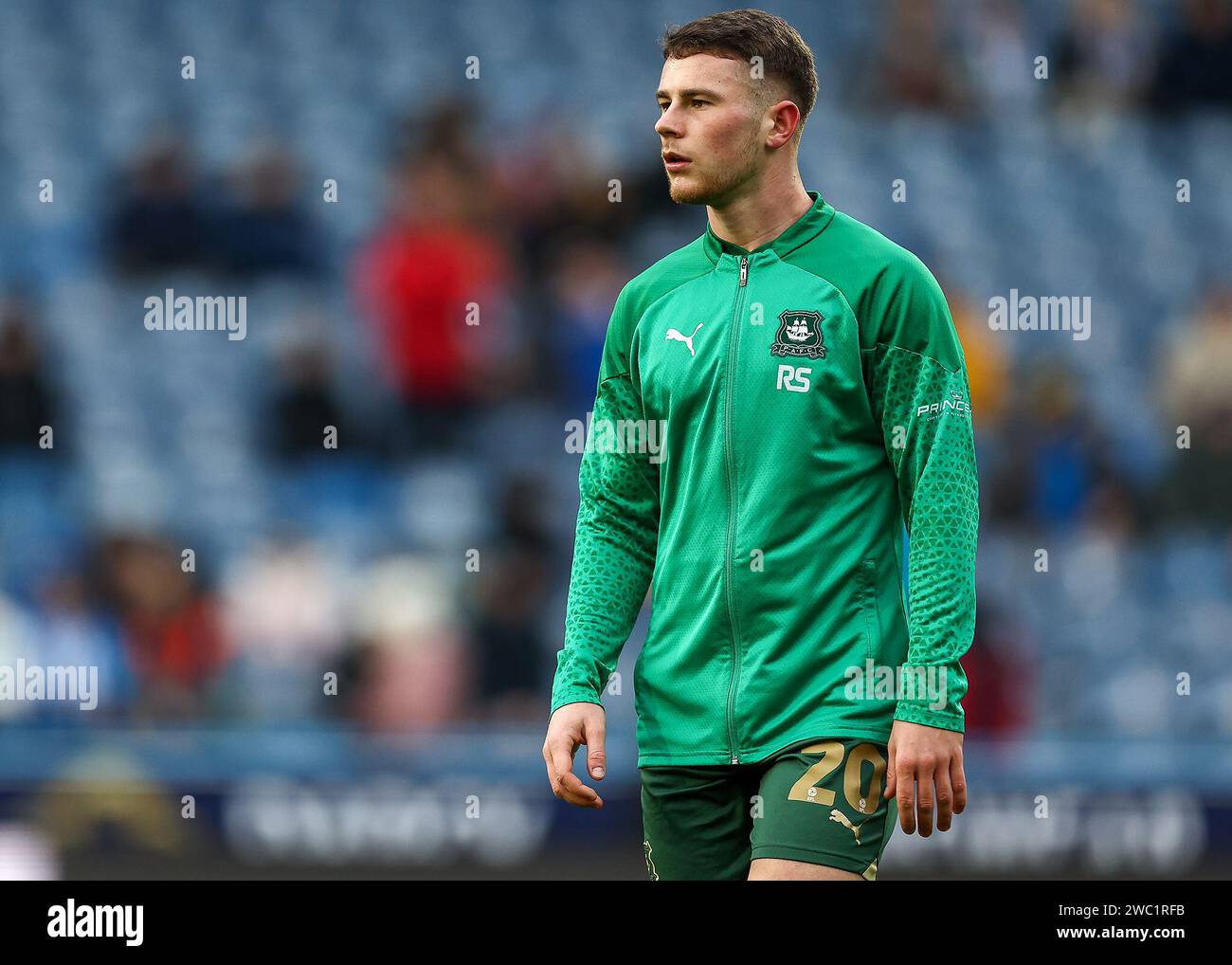 Adam Randell of Plymouth Argyle during the Sky Bet Championship match ...