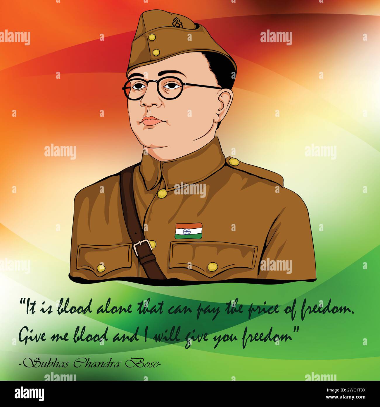 Subhas chandra bose indian independence hi-res stock photography and ...