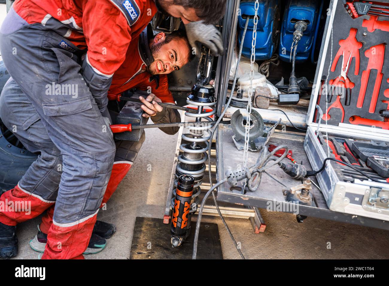Riyadh, Arabie Saoudite. 13th Jan, 2024. Sébastien Loeb Racing ...