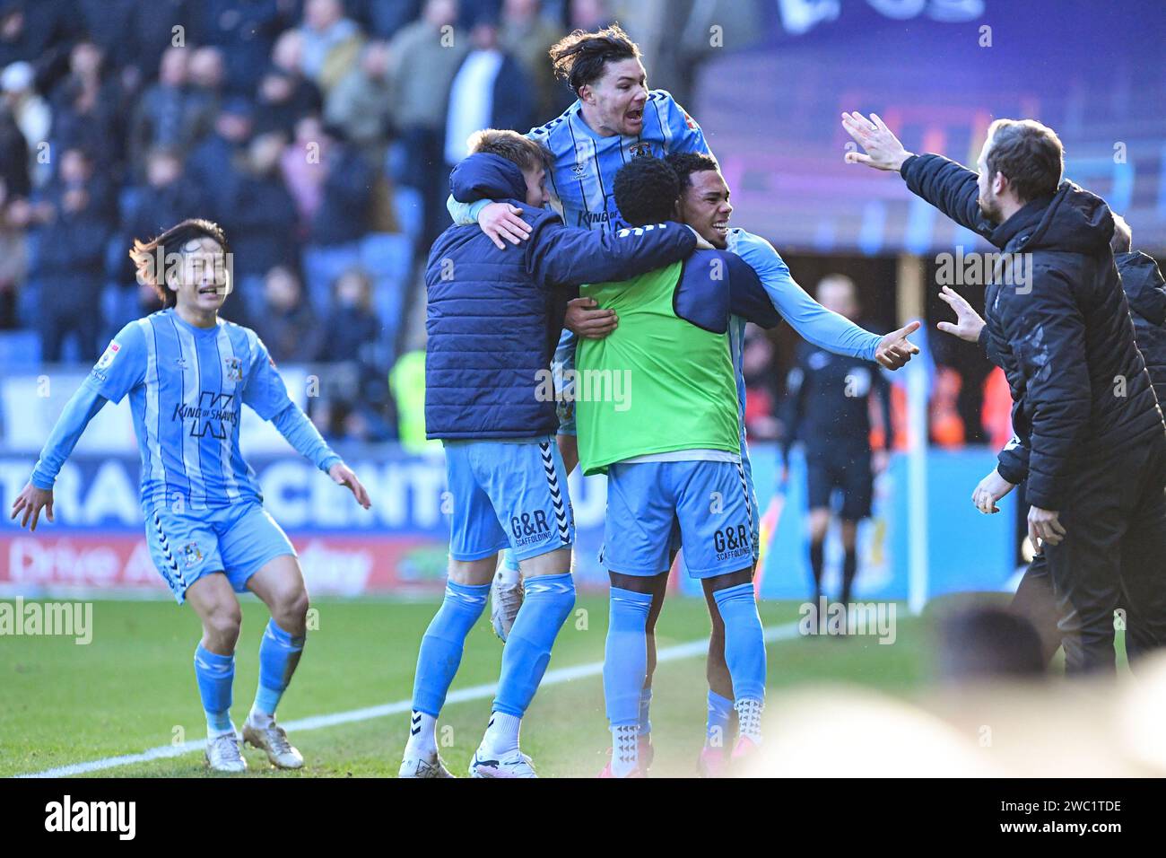 13th January 2024; Coventry Building Society Arena, Coventry, England ...