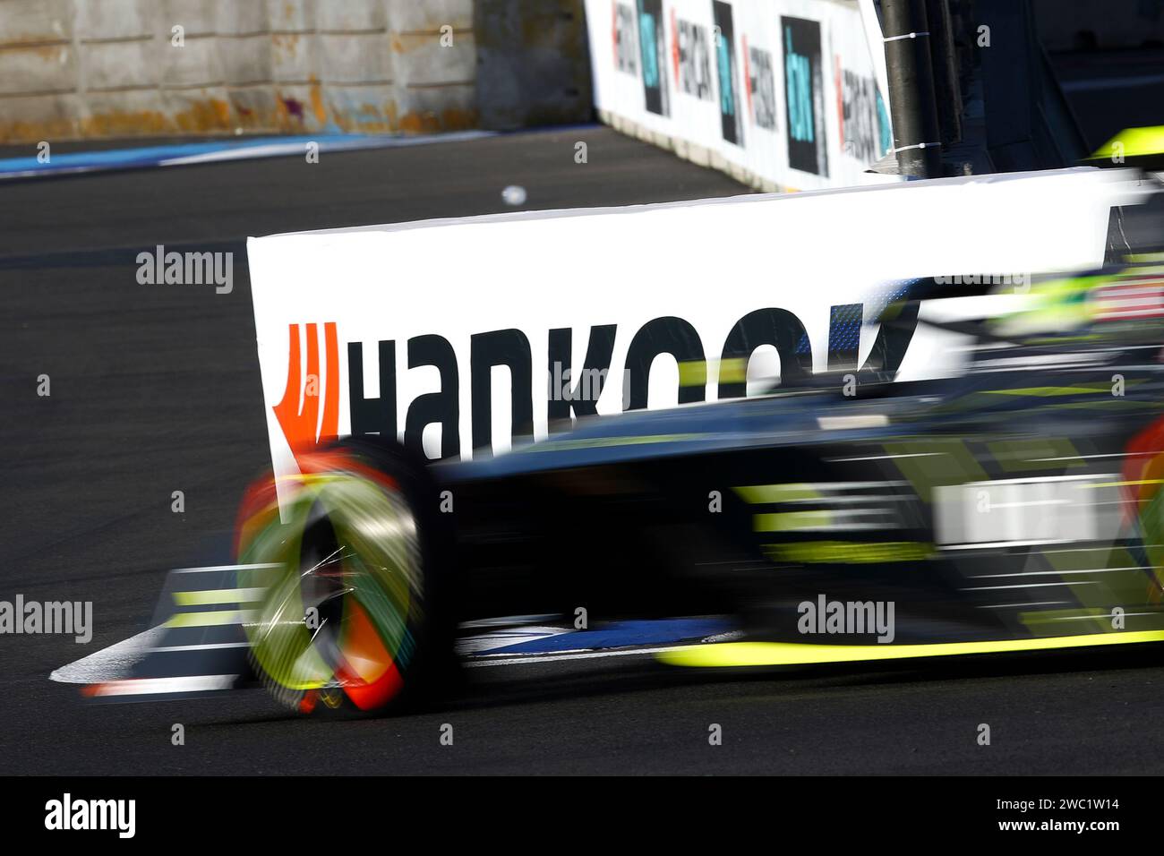 Mexico City, Mexique. 13th Jan, 2024. Hankook banner during the 2024 ...