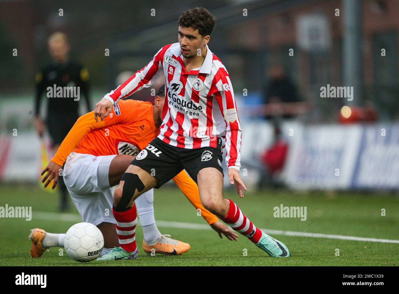 Maassluis 13-1-24, Sportpark Dijkpolder, season 2022/2023, Jacks League tweede divisie, Jong ...