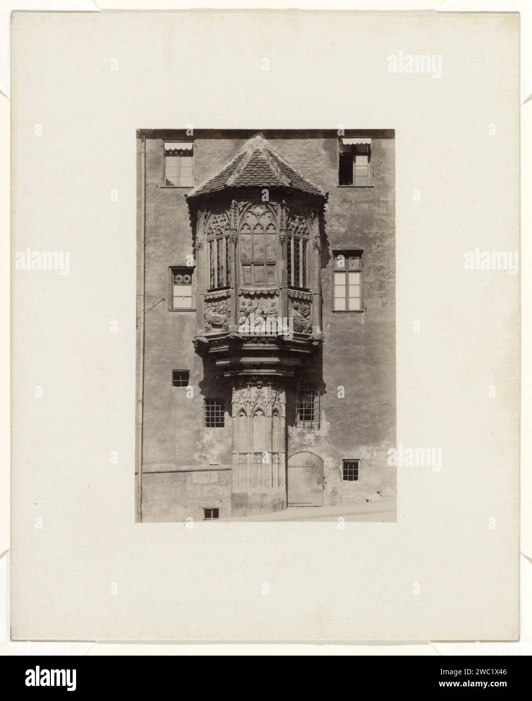 Bay window with a Biblical VOOTING, Nuremberg, Ferdinand Schmidt, 1860 ...