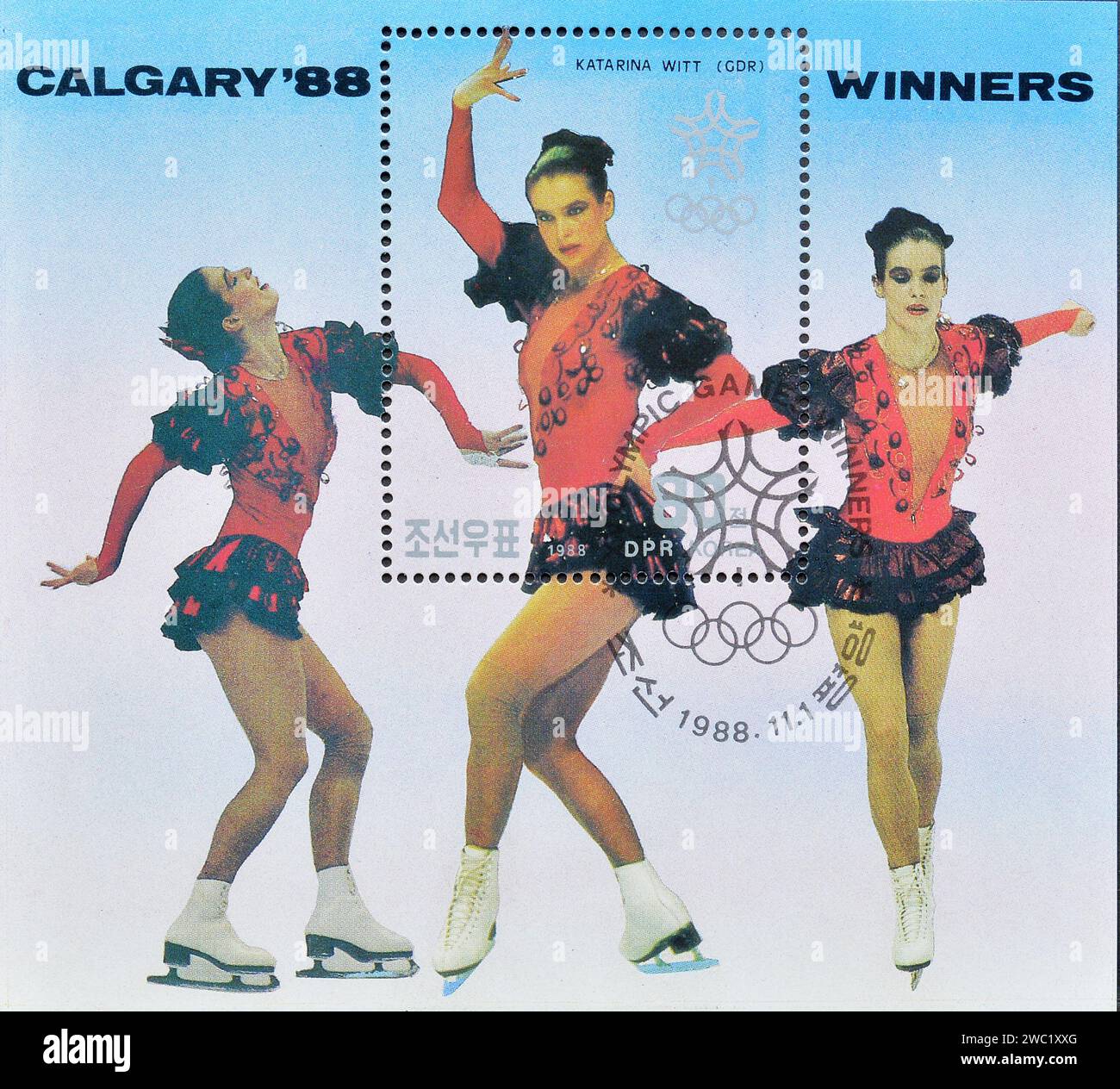 Katarina witt 1988 olympics hi-res stock photography and images - Alamy