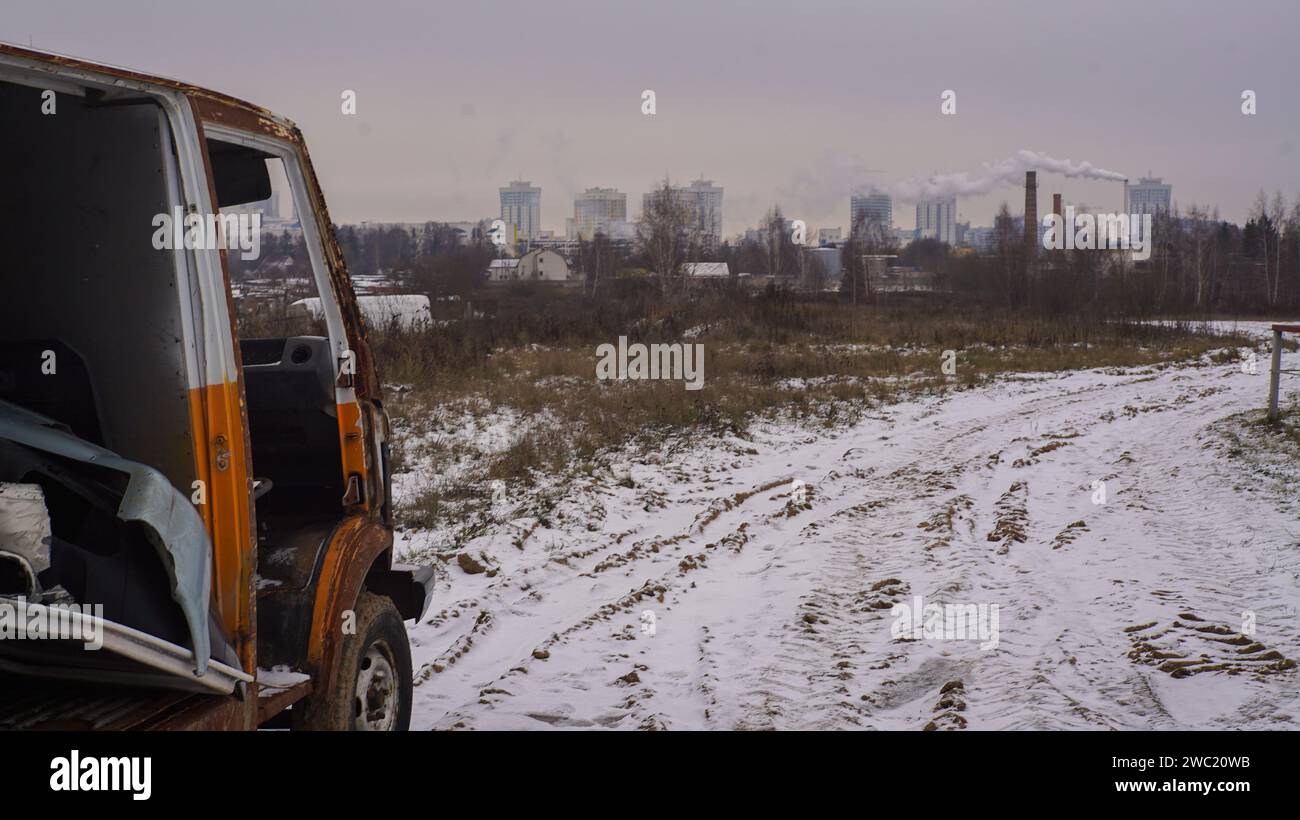 Bus for scrap metal hi-res stock photography and images - Alamy