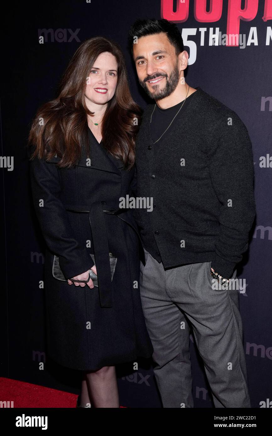 Beth Cerbone and Jason Cerbone attend "The Sopranos" 25th anniversary ...