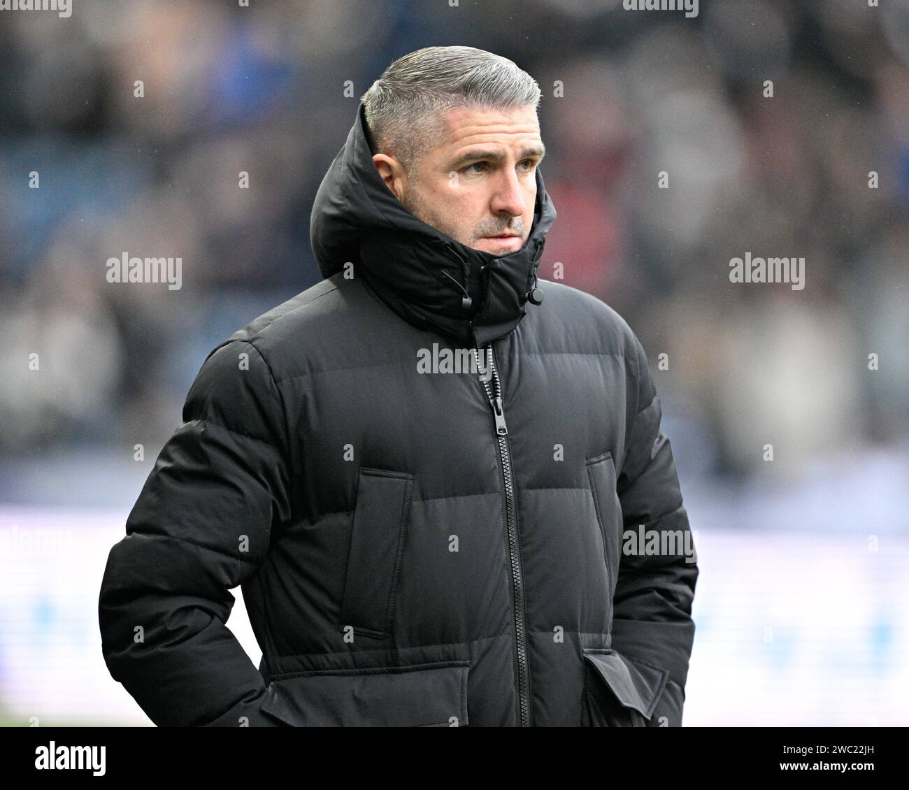 Ryan Lowe manager of Preston North End, during the Sky Bet Championship ...