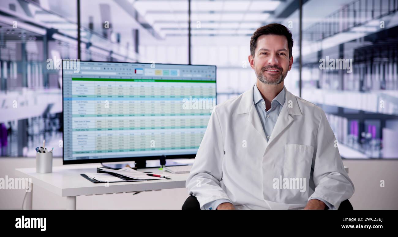 Medical Coding Bill And Billing Codes Spreadsheets Stock Photo - Alamy