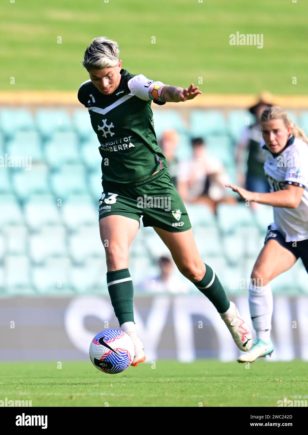 Lilyfield, Australia. 13th Jan, 2024. Michelle Pearl Heyman of Canberra ...
